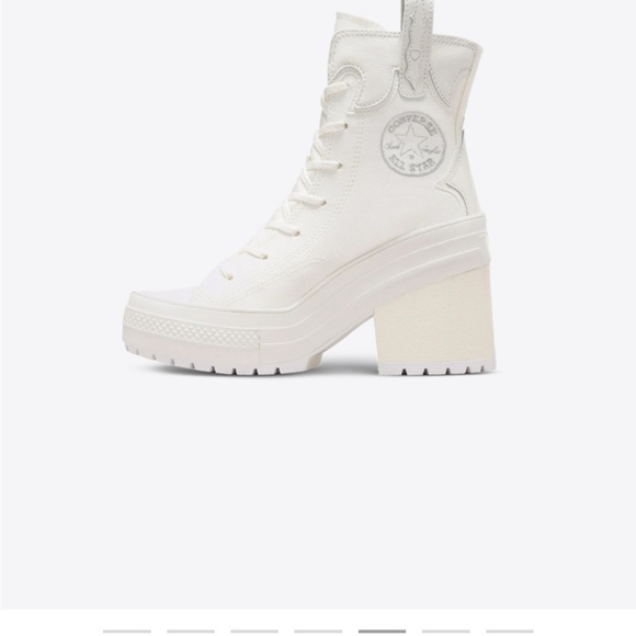 Converse | Shoes | Converse White Platform Boots | Poshmark